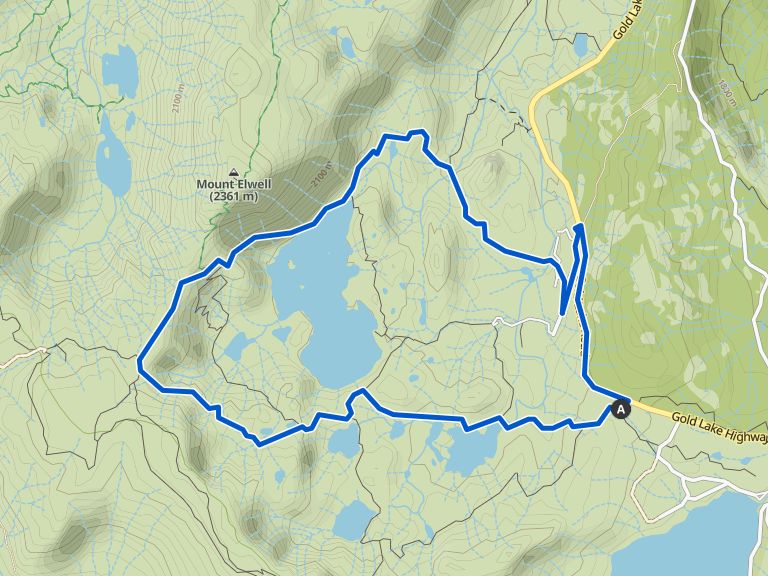 Long Lake Trail – Lakes Basin Loop | mountain bike ride | Komoot